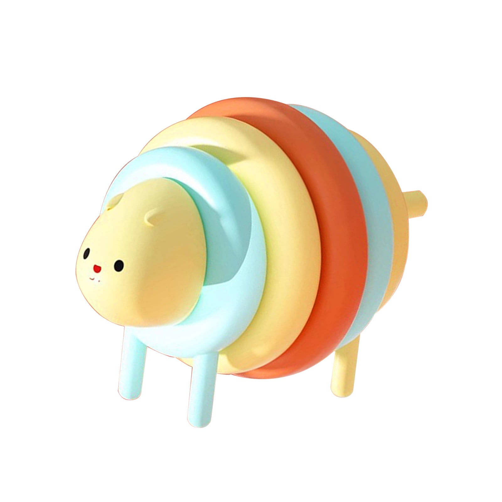 Colorful Animal Stacking Toy - Snap-Together Lion Sheep Puzzles for ...