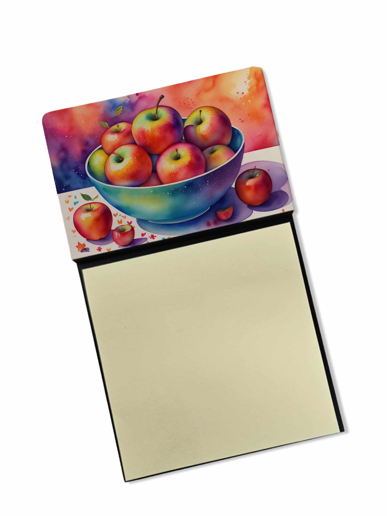 Colorful Apples Sticky Note Holder 3.25 in x 5.25 in - Walmart.com