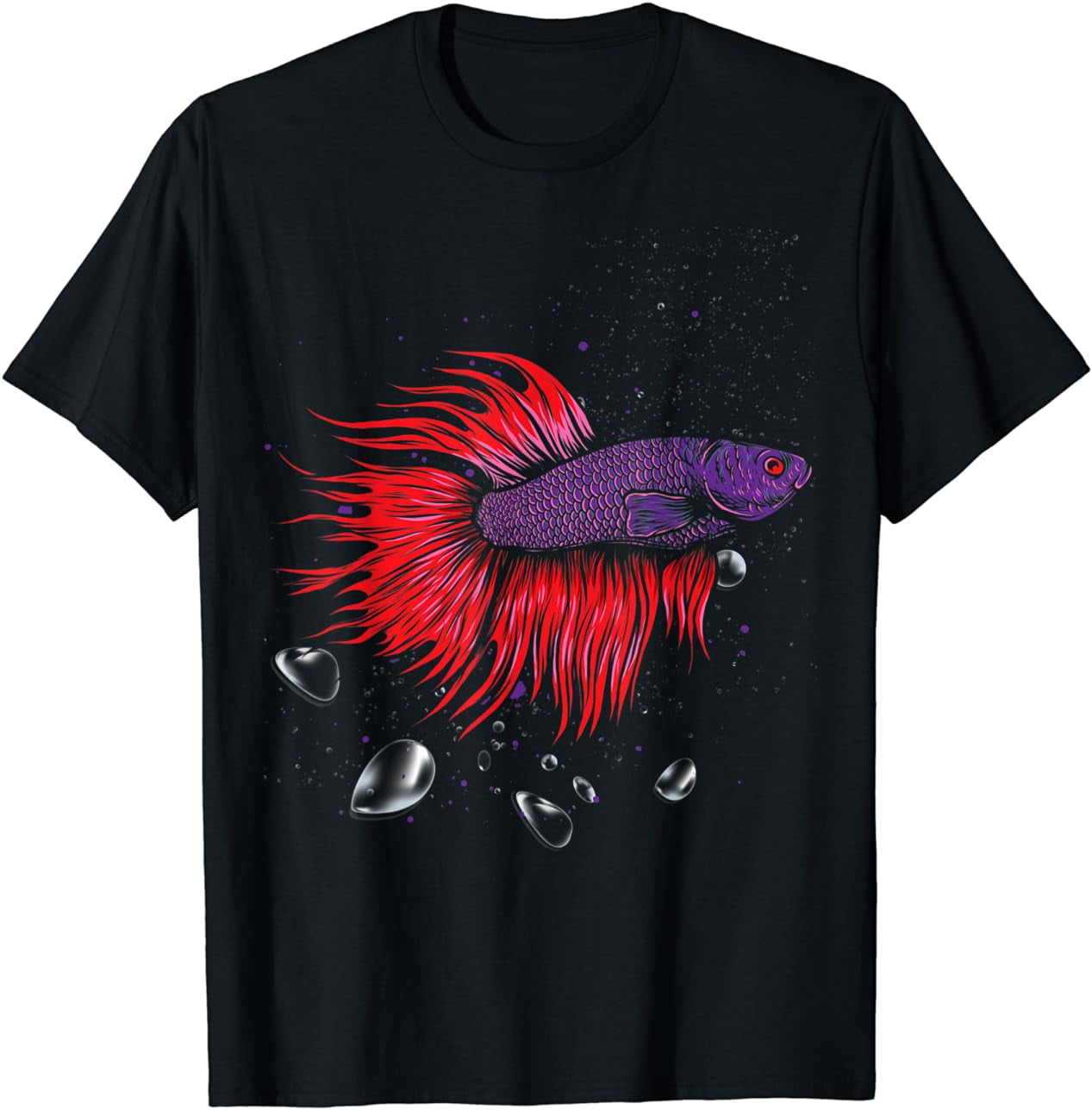 Colorful Aquarium Ocean Sea Animal Aquarist Gift Fish T-Shirt - Walmart.com