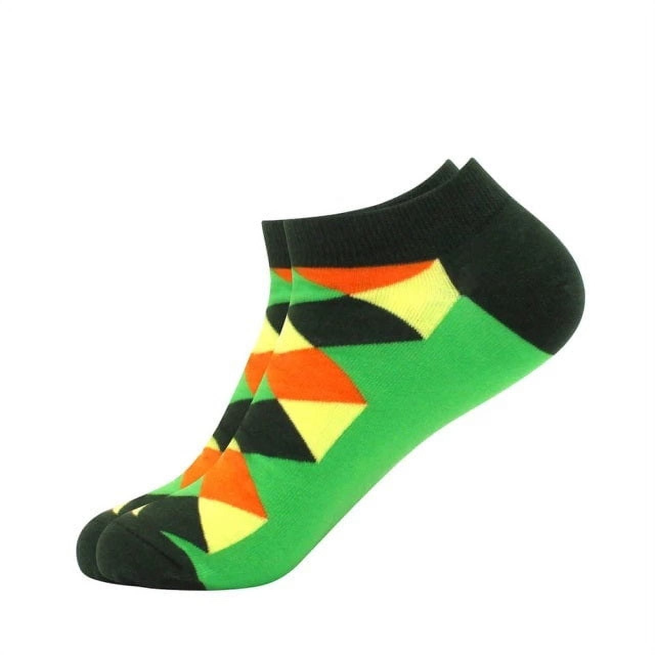 Colorful Argyle Ankle Socks (Adult Large - Men's Shoe Sizes 8-12) from ...