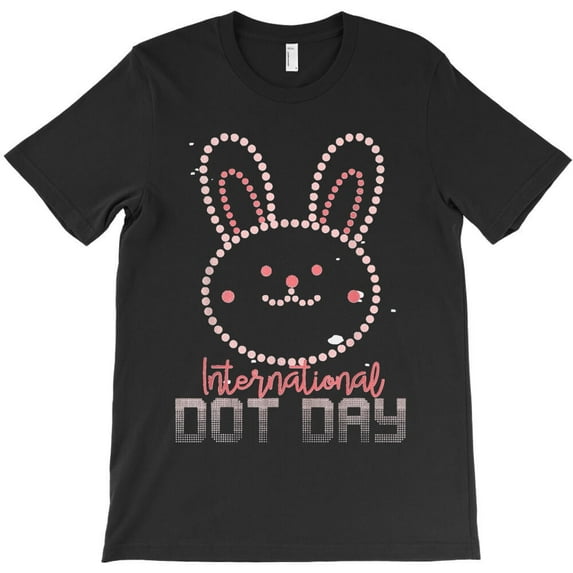 Colorful Art Color Bunny Pattern International Dot Day Themed Themed ...