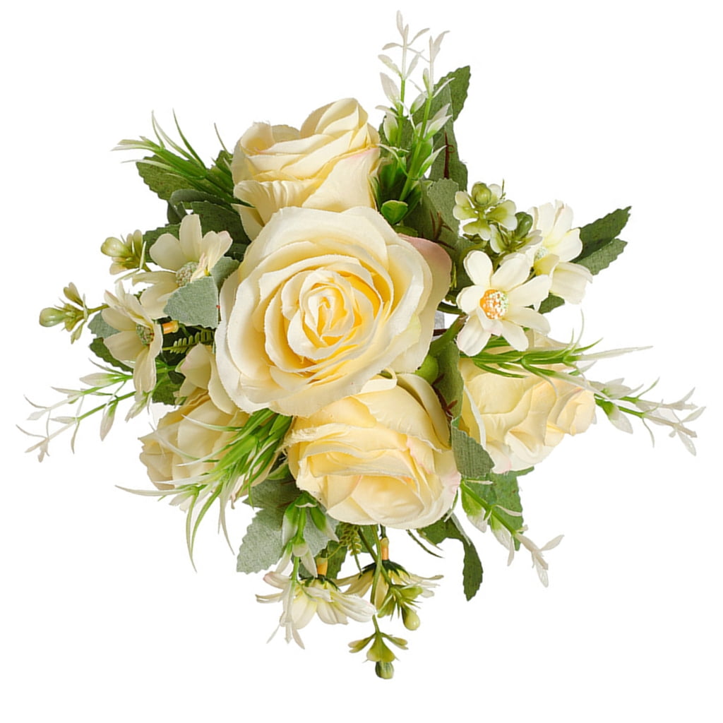 Colorful Artificial Flower Tabletop Display Bouquet Flower Arrangement ...