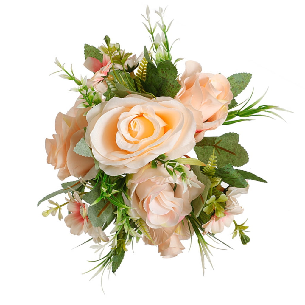 Colorful Artificial Flower Tabletop Display Bouquet Flower Arrangement ...