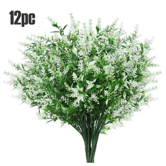 Colorful Artificial Lavender Flowers for Outdoor Decor Garden Patio ...