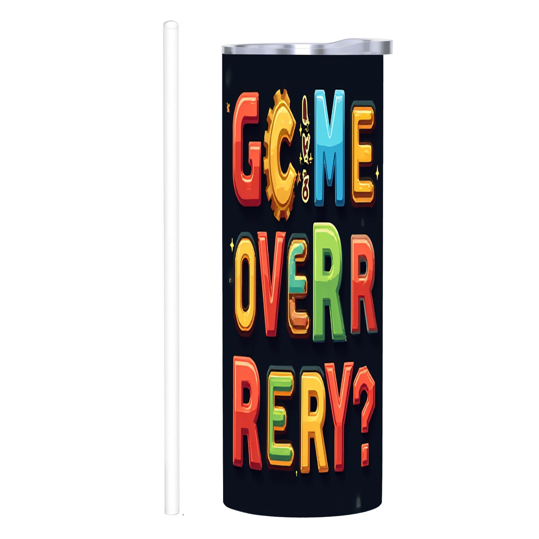 Colorful Artistic 20 oz Stainless Steel Insulated Tumbler with ...