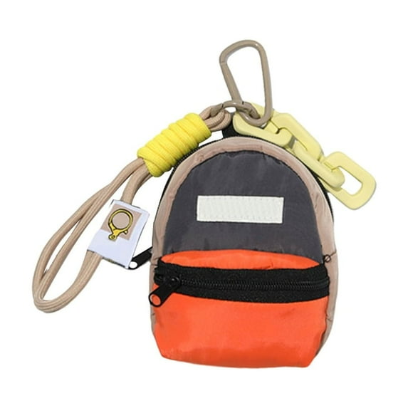 Colorful Backpack Keychain Accessory Practical Miniature Backpack ...