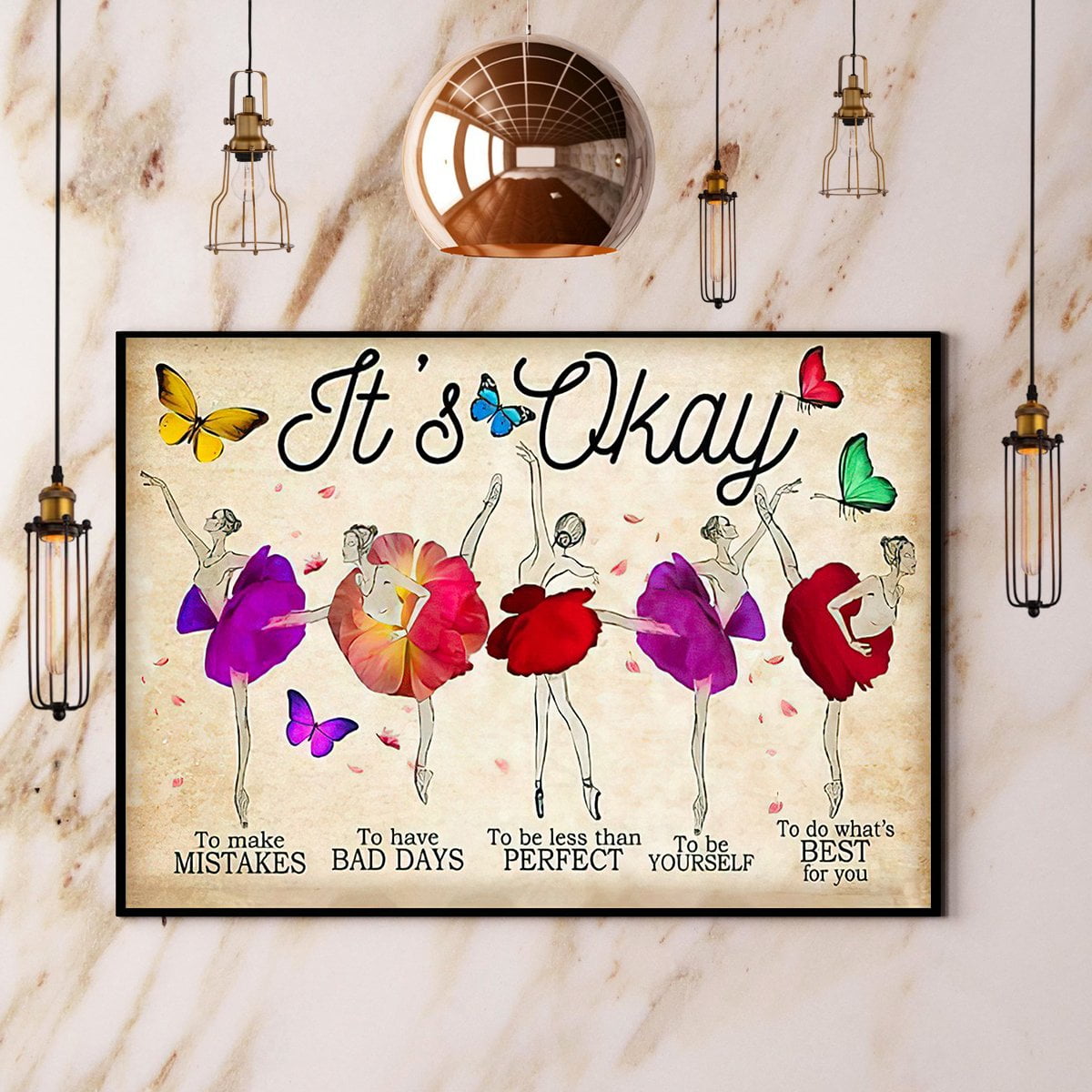 Colorful Ballet Girls It'S Okay To Make Mistakes Ballet Dancer Love ...