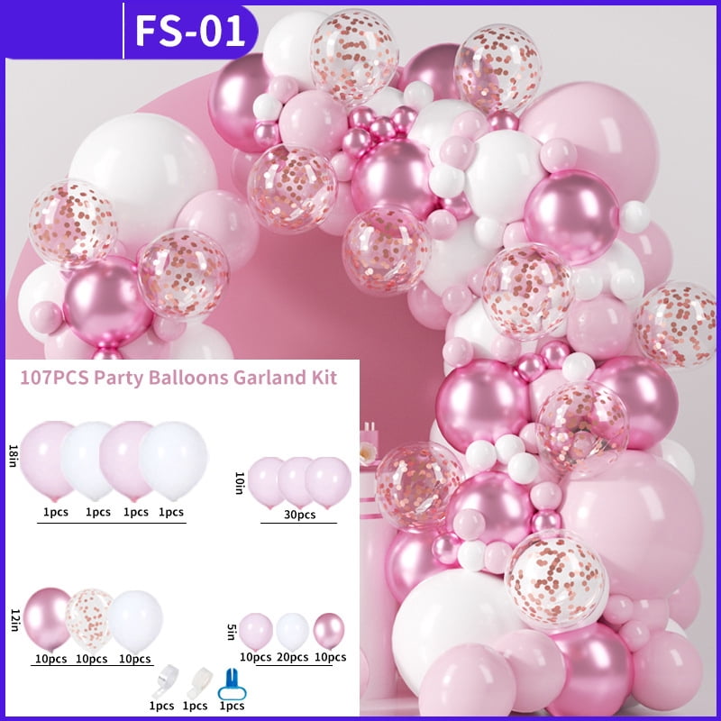 Colorful Balloon Arch Kit,Party Decorations for Birthday Graduation ...