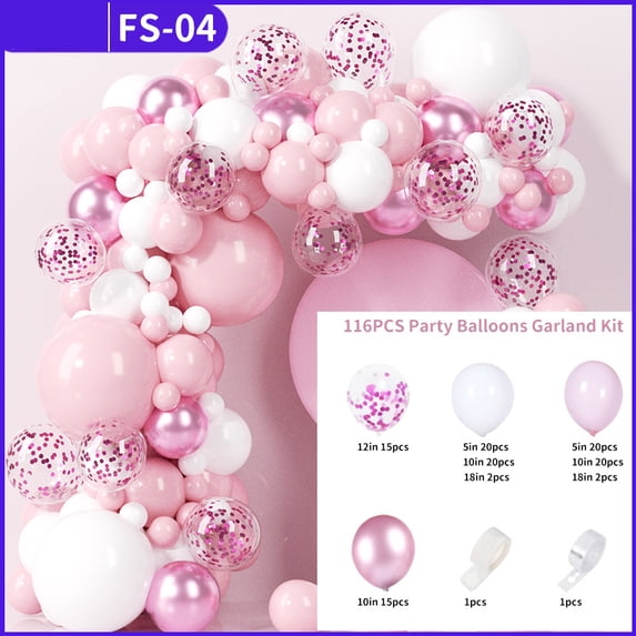 Colorful Balloon Arch Kit,Party Decorations for Birthday Graduation ...