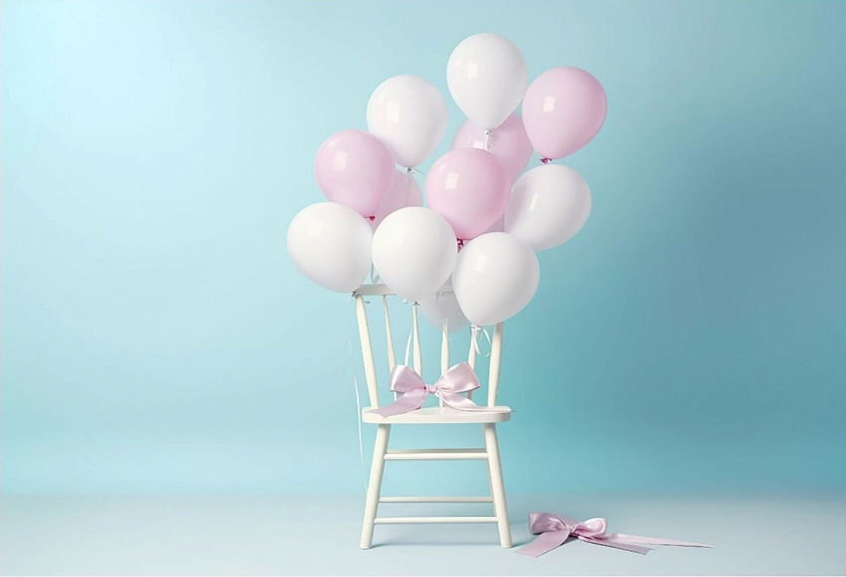 Colorful Balloon Solid Color Kids Birthday Party Cake Samsh Portrait r ...