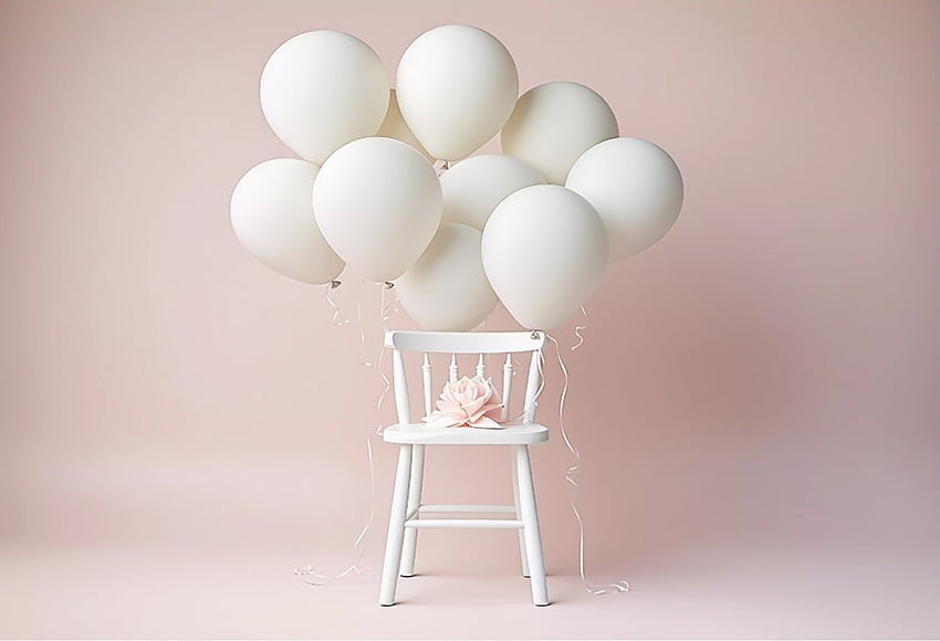 Colorful Balloon Solid Color Kids Birthday Party Cake Samsh Portrait r ...