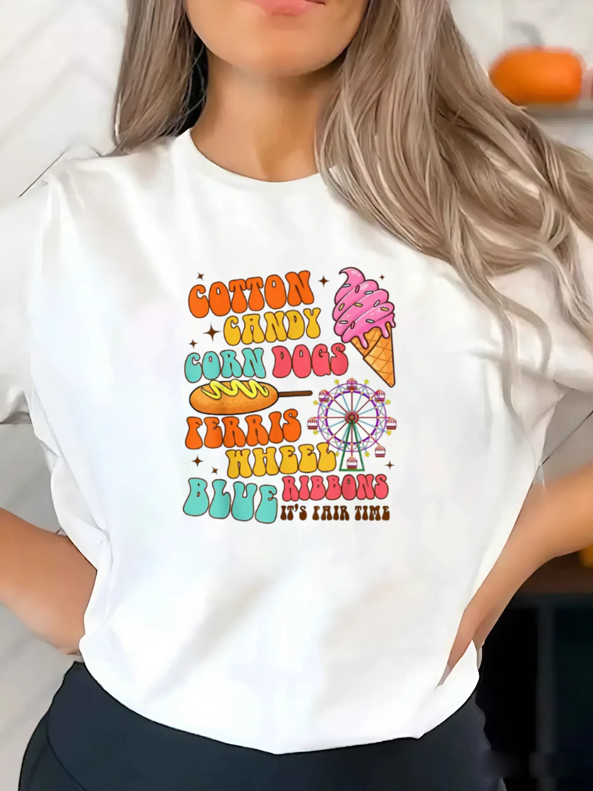 Colorful Barnyard Animals Fun Farm Theme Graphic Vibe Unisex T-Shirt ...