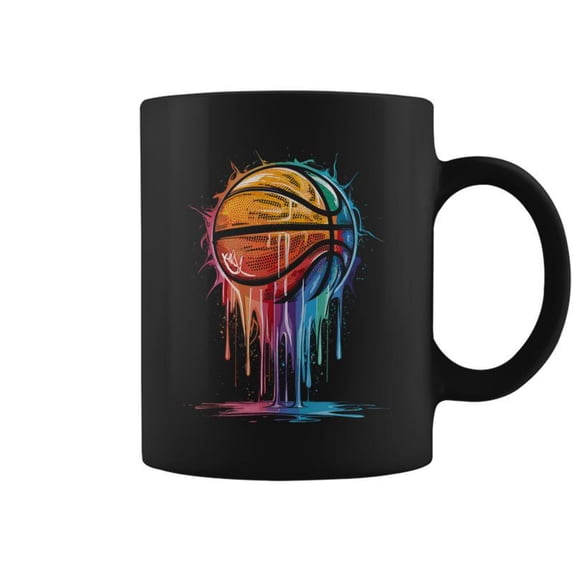 Colorful Basketball Player Hoop Basket Coffee Mugs - Walmart.com