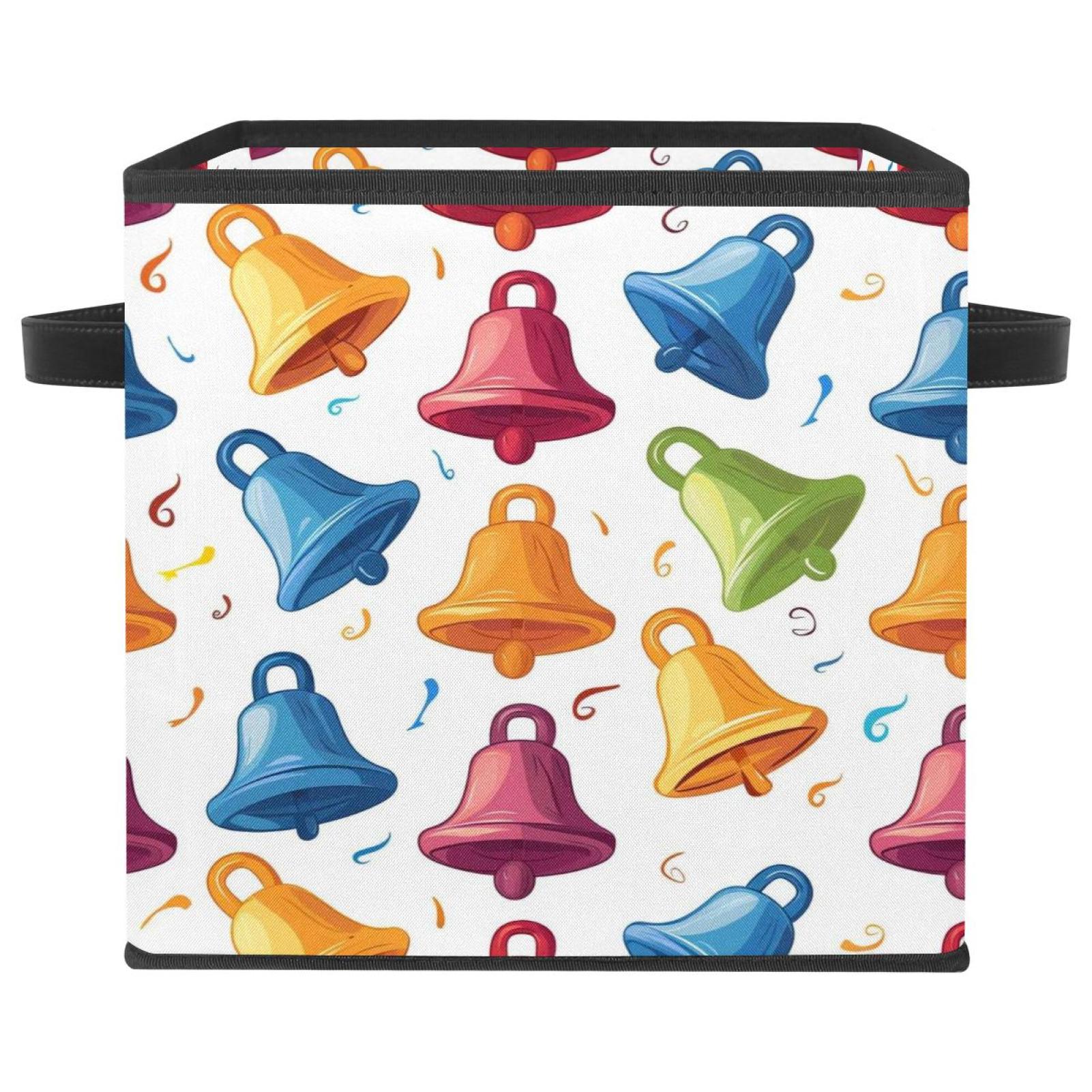 Colorful Bell Storage Bins, Extra Large Closet Storage Cube for ...