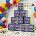 Colorful Birthday Party Gift Bags With Handles For Candy Favors Goodie ...