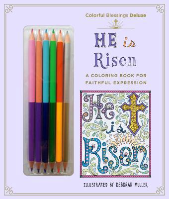 Pre-Owned Colorful Blessings: He Is Risen: Deluxe Edition with Pencils ...