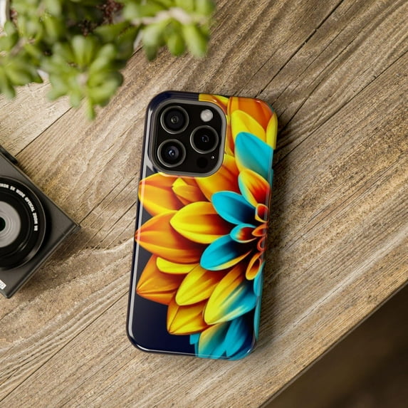 Colorful Blossom Artistic Flower Design Durable Cover Phone Case with ...