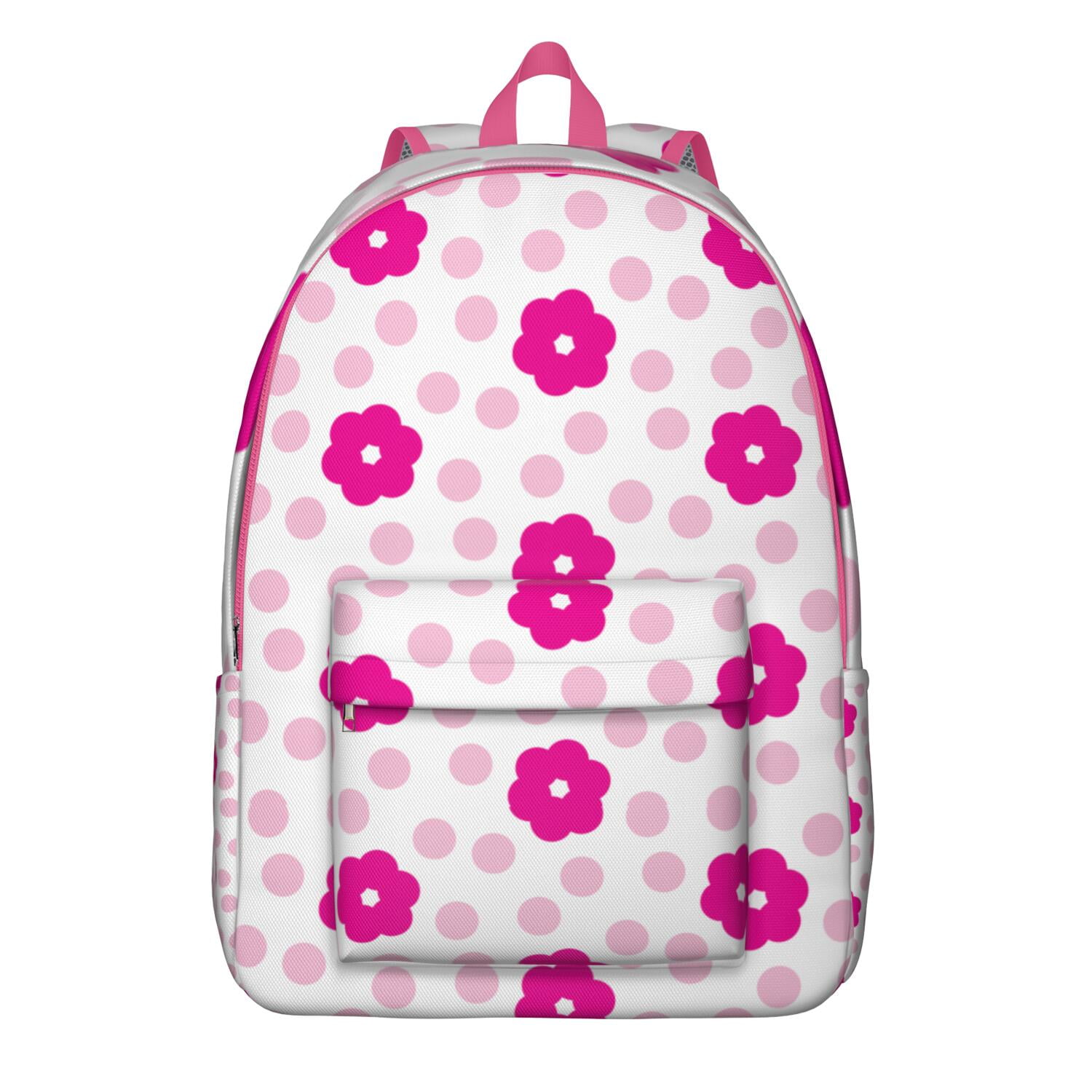 Colorful Blossom Backpack - Bright Waterproof Bookbag with Vibrant ...