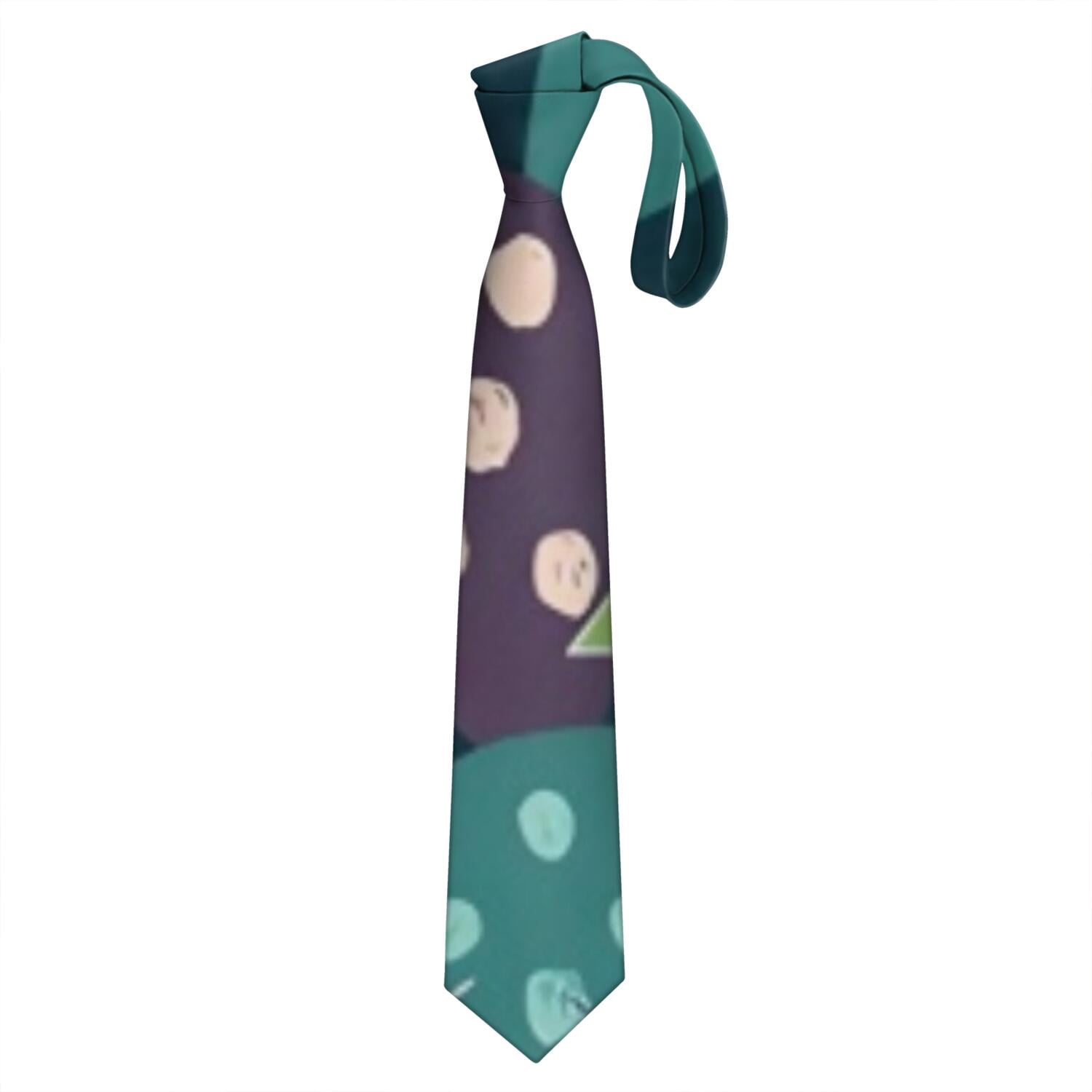 Colorful Boho Men's Necktie - Vibrant Hawaiian Hibiscus & Exotic Floral ...