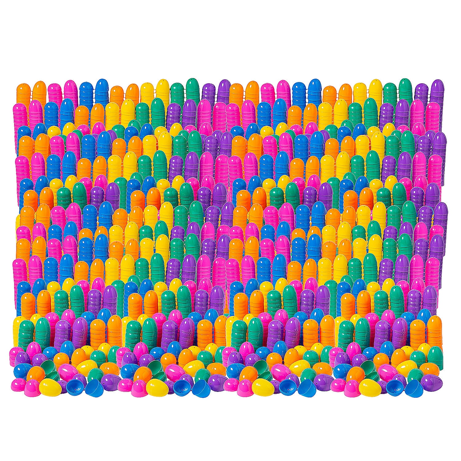 Colorful Bright Easter Eggs, 2" Mega Bulk 1728 Pieces - Walmart.com