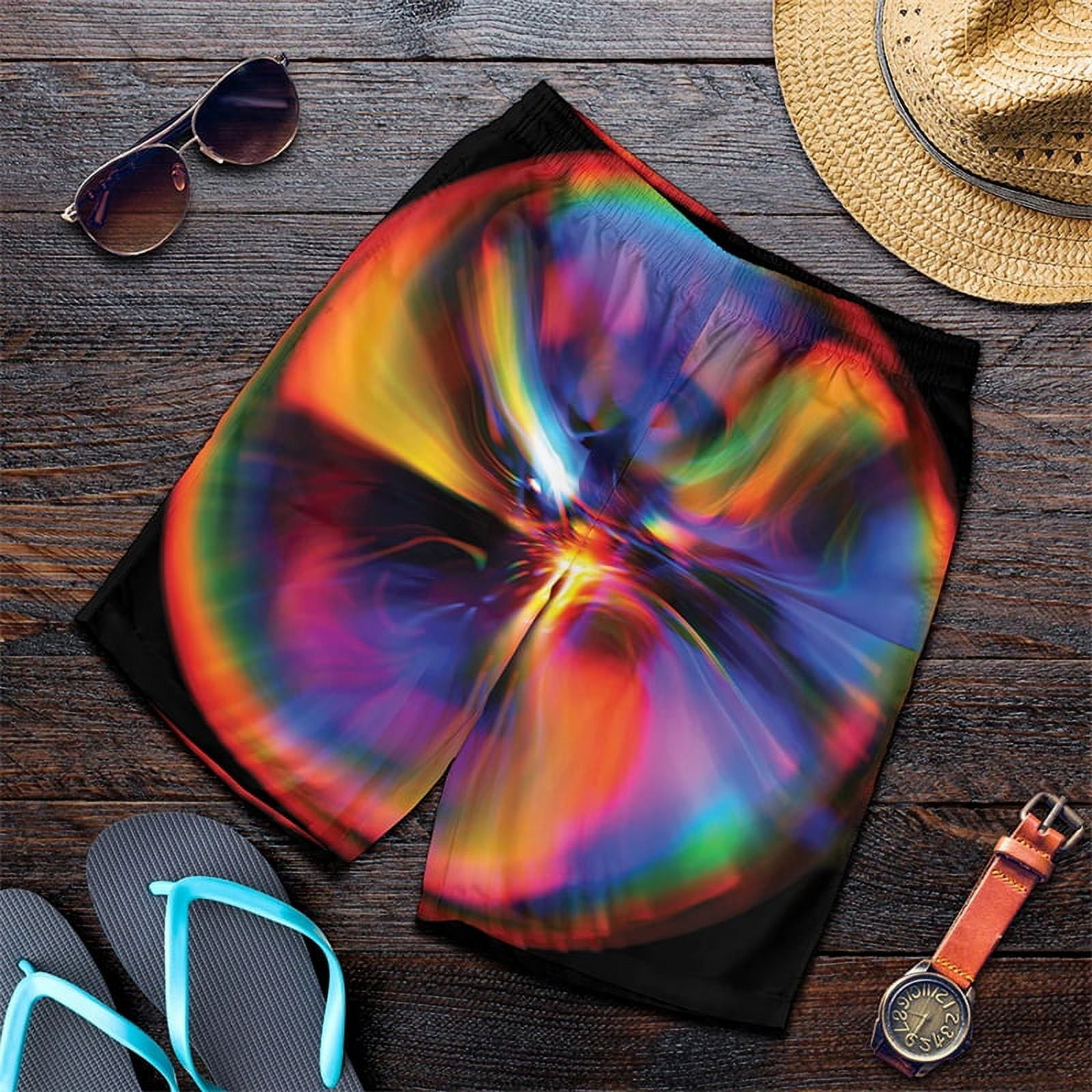 Colorful Bubbles Harajuku 3D Print Surfing Board Shorts Cool Summer ...