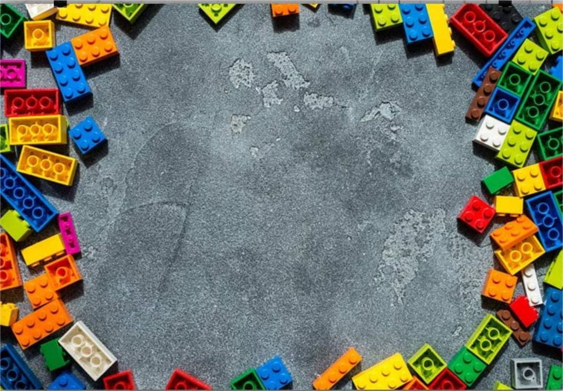 Colorful Building Blocks Toy ration Background Photo Game Photography ...