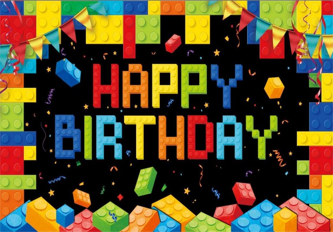 Colorful Building Blocks Toy ration Background Photo Game Photography ...