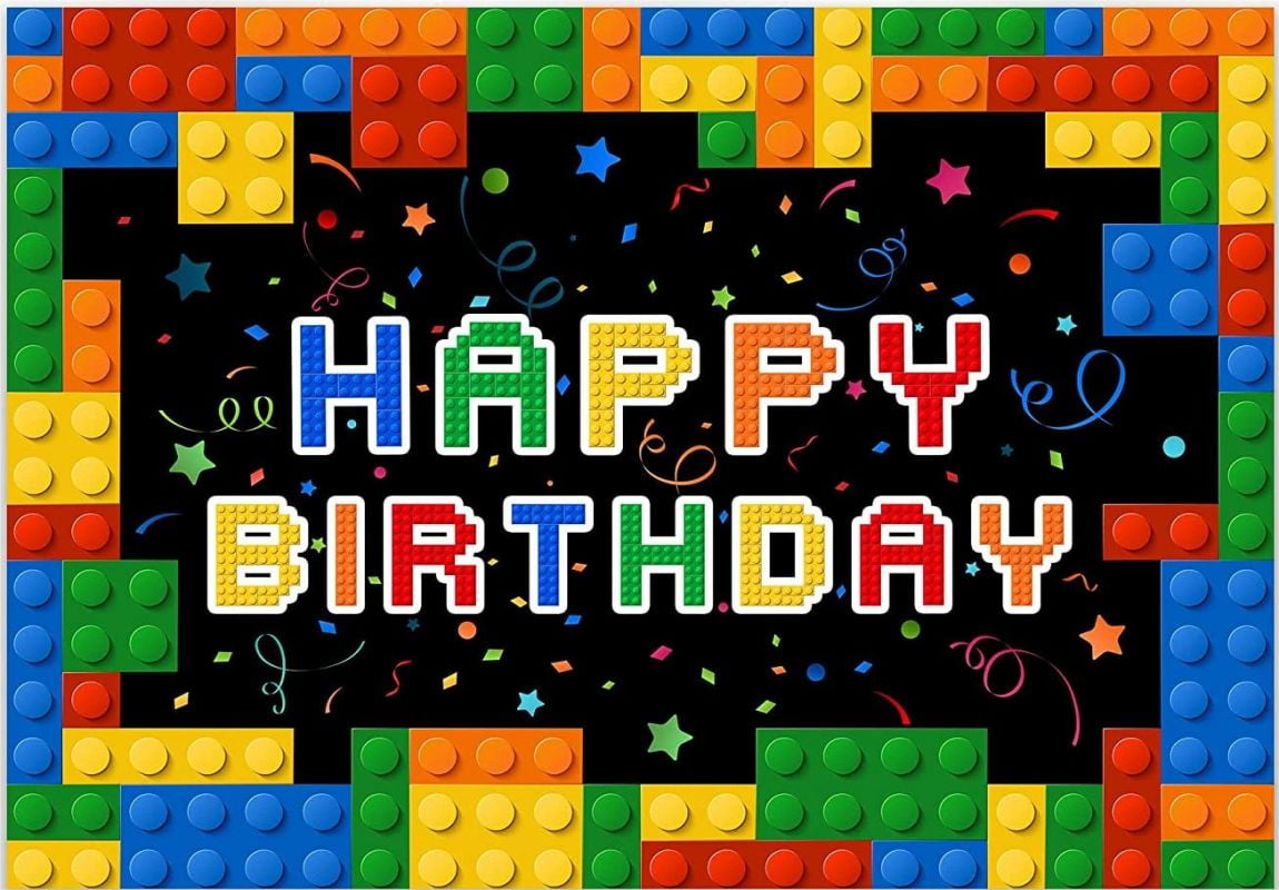 Colorful Building Blocks Toy ration Background Photo Game Photography ...