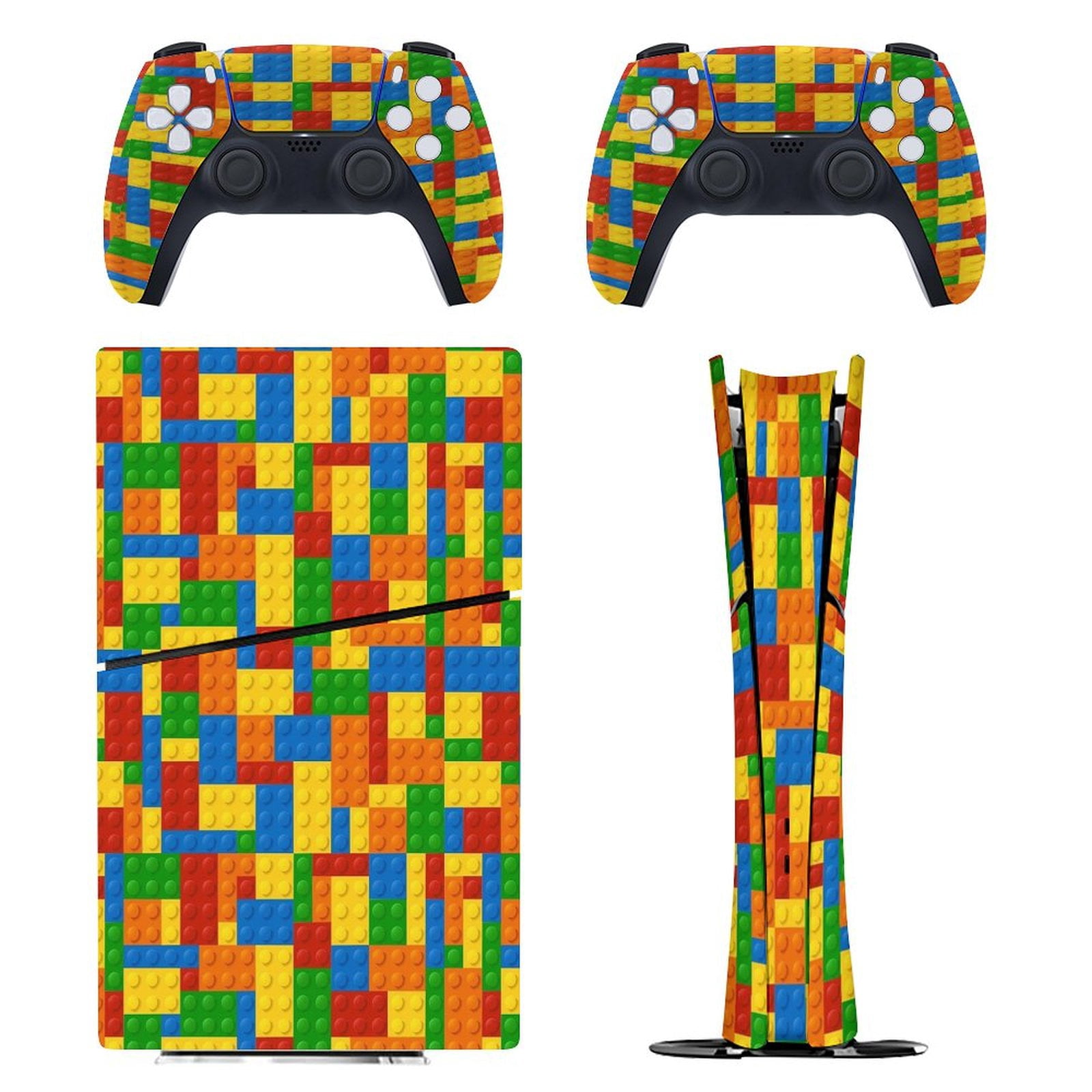 Colorful Building Bricks Small Plastic Blocks PS5/PS5 Pro/PS5 Slim ...