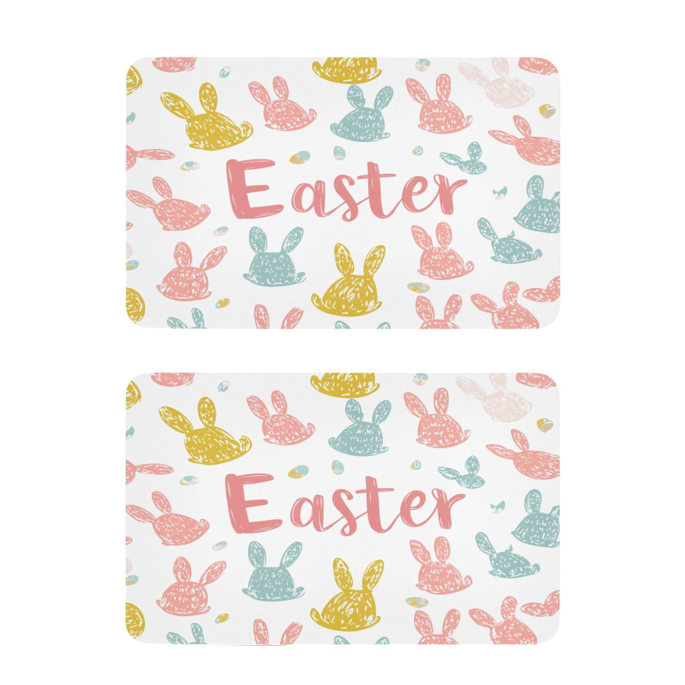 Colorful Bunnies and Eggs Strong Fridge Magnets Refrigerator Magnets ...