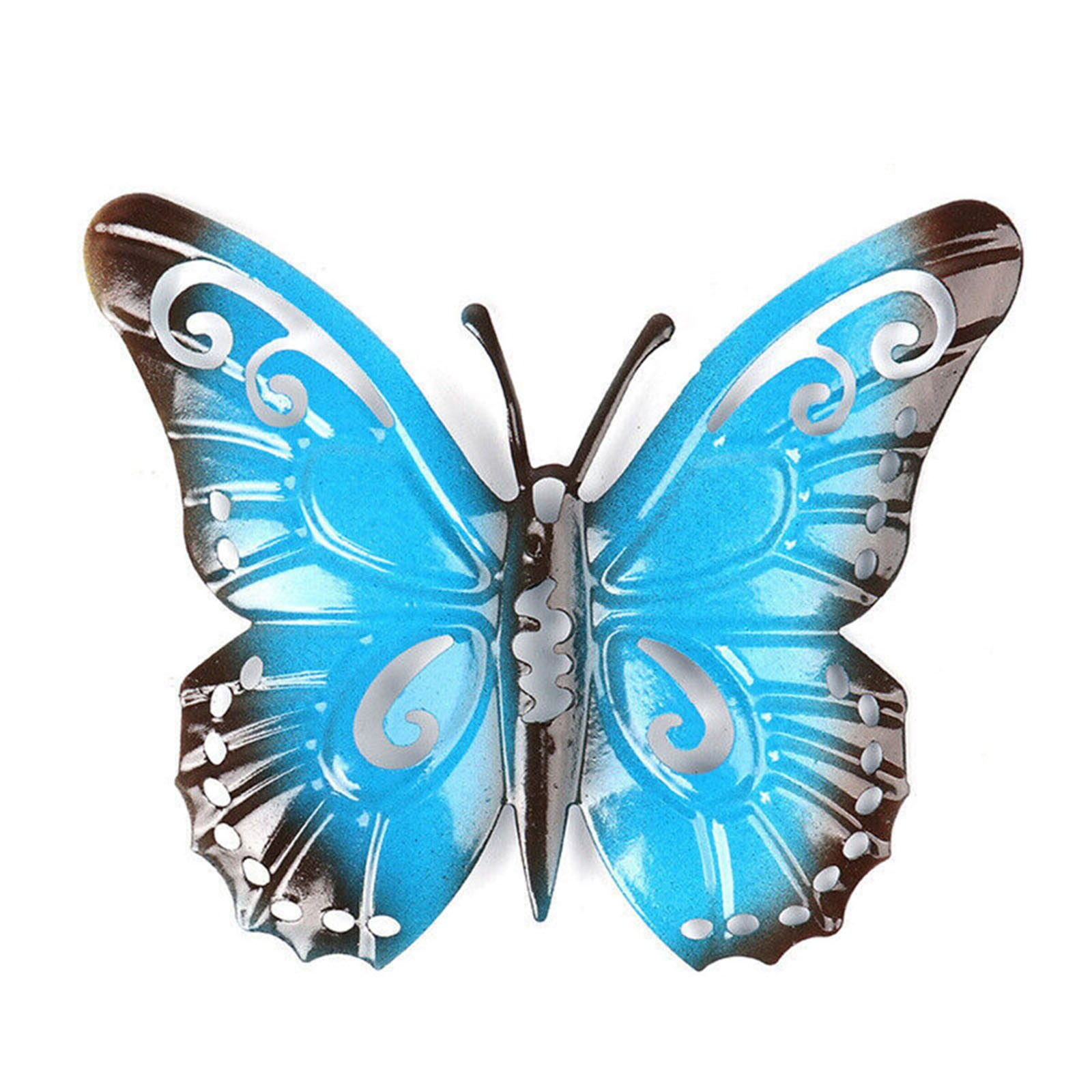 Colorful Butterflies Metal Butterfly 4 33Inch 3 54Inch Exquisite ...