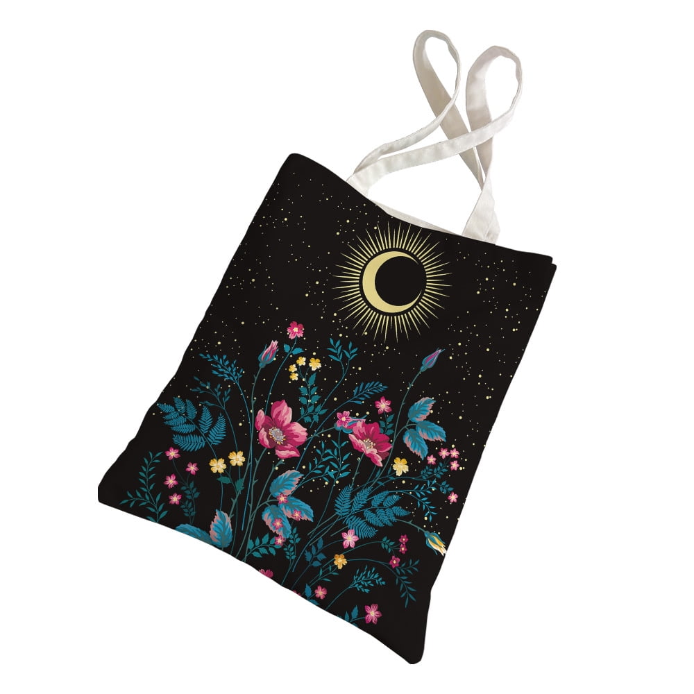 Colorful Butterflies Nature Tote Bag With Design Pattern Printed ...