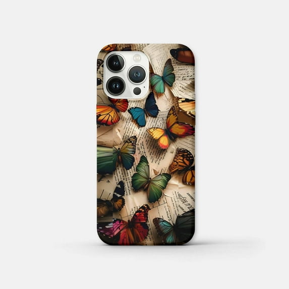 Colorful Butterflies Phone Case Modern Decorative Art for iPhone 17 ...