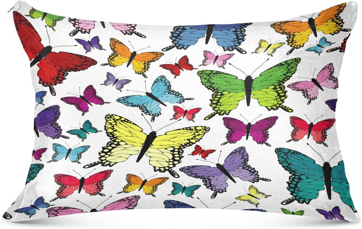 Colorful Butterflies Pillowcases, Soft and Cozy Decor Giftsative Pillow ...