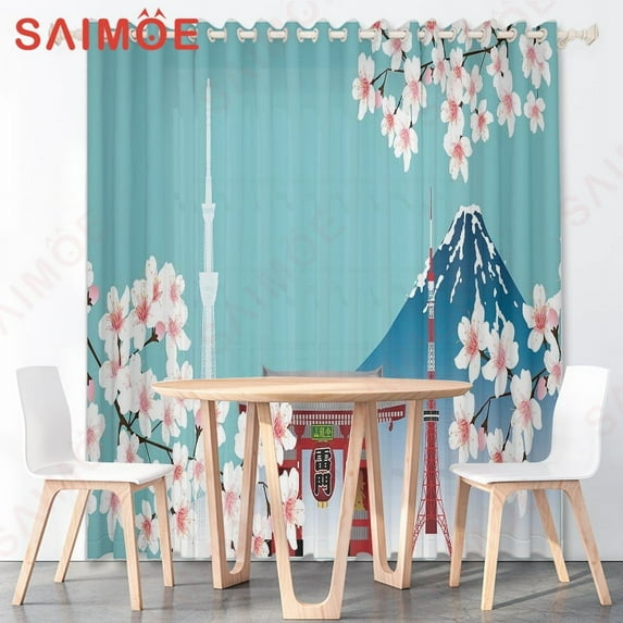 Colorful Butterfly Animal Door Curtains Doorway Closet Curtain for ...