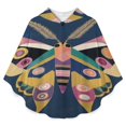 Colorful Butterfly Art Print Blanket Oversized Wearable Hooded Blanket ...