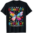 Colorful Butterfly Graphic T-Shirt Promoting Positive Message About ...