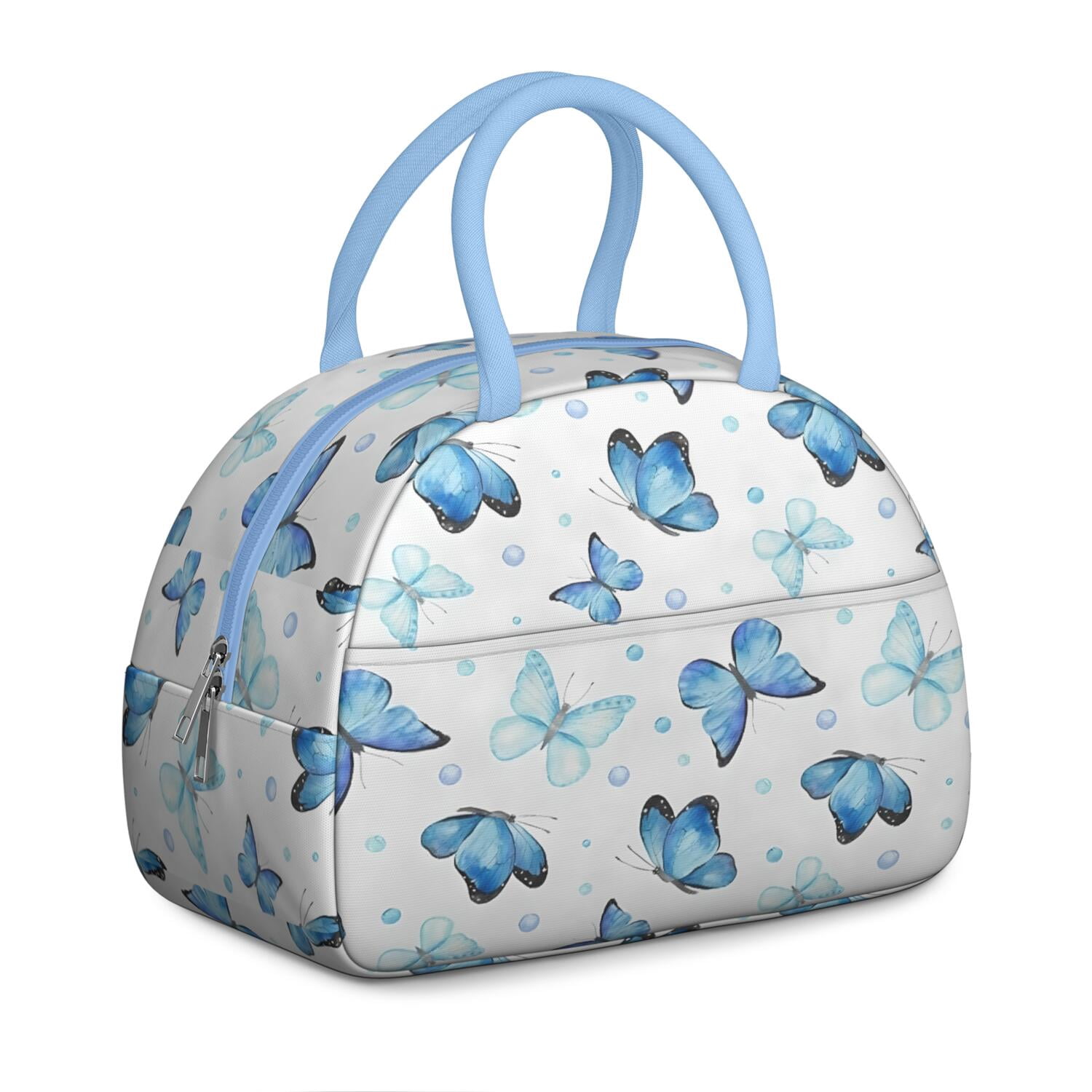 Colorful Butterfly Lunch Bag – Artistic Floral Pattern for Butterfly ...