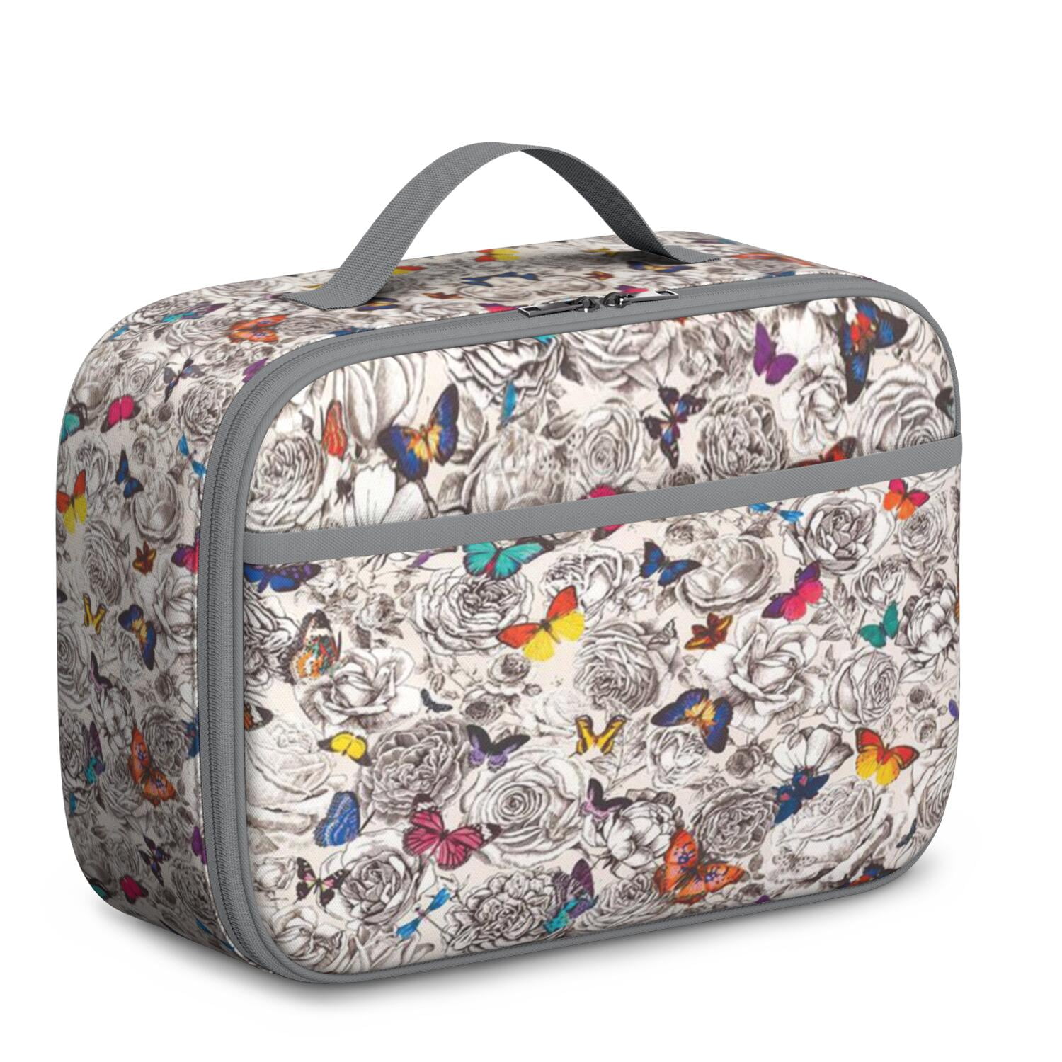 Colorful Butterfly Lunch Box Leakproof Interior Spacious Capacity for ...
