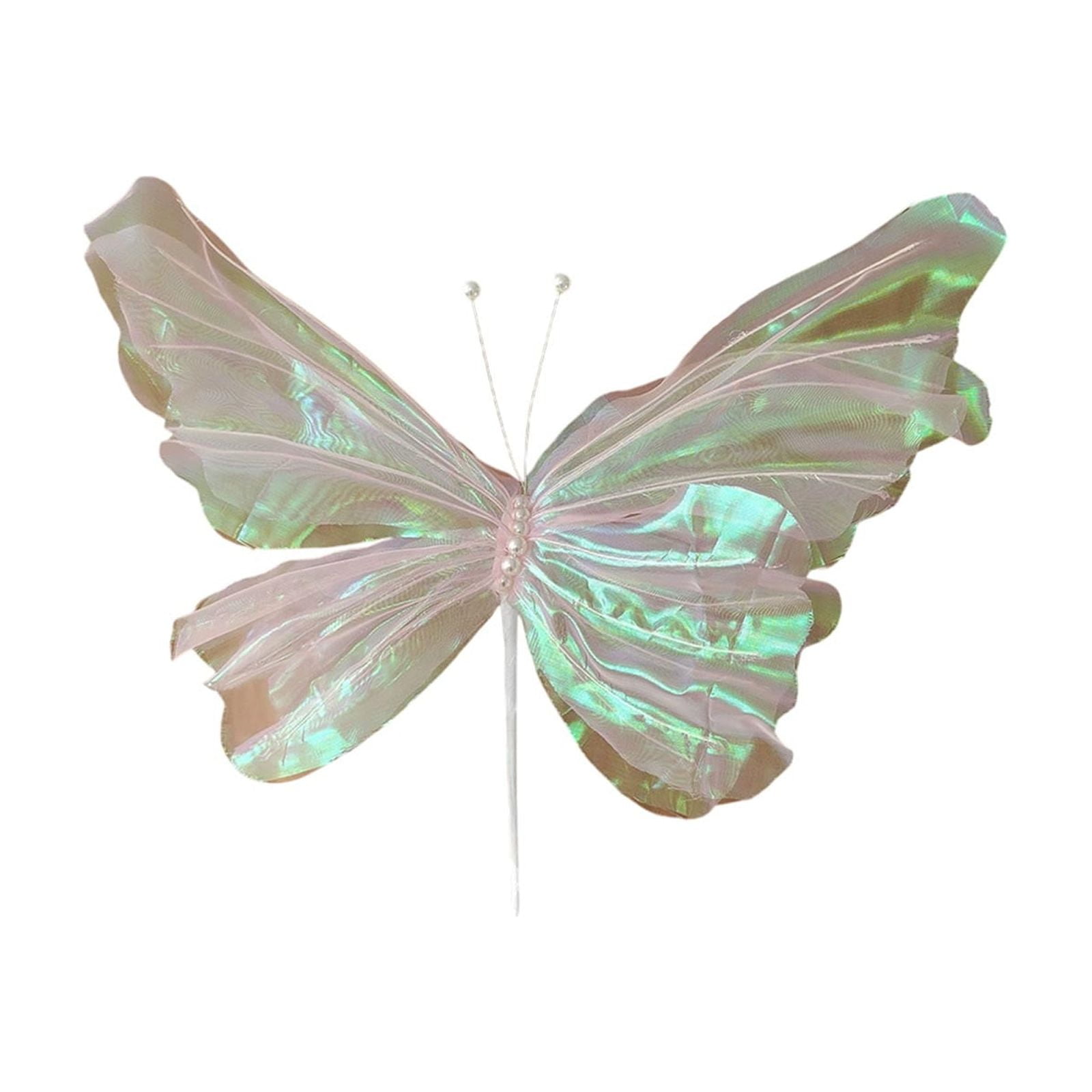 Colorful Butterfly Outdoor Decoration With 3D Mesh Design, Polyester ...