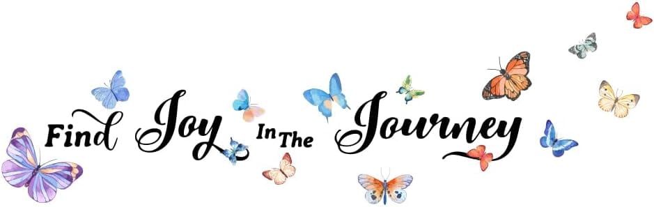 Colorful Butterfly Wall Sticker Inspirational Quotes Wall Decals Find ...