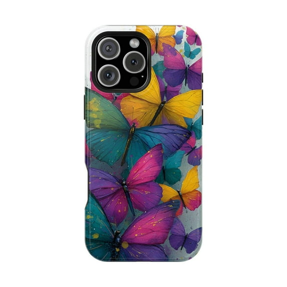 Colorful Butterfly Wing Teal Purple Fantasy Dream Design Phone Case for ...