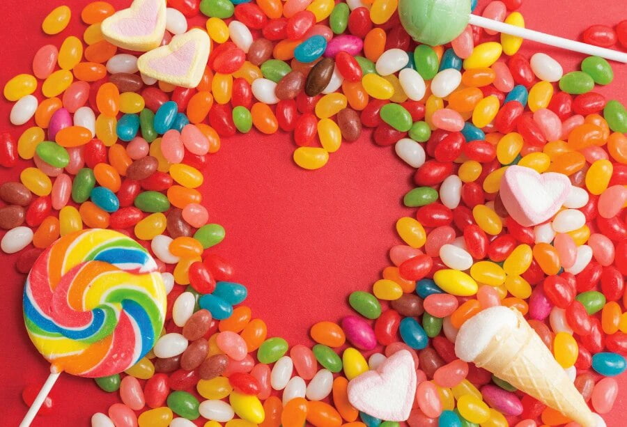 Colorful Candy Photography Backgrounds Lollipop Ice Cream Heart Candy ...