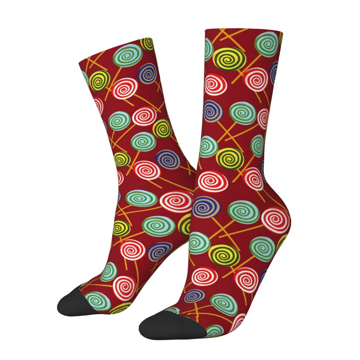 Colorful Candy Socks Lollies Print Fashion Stockings Couple Comfortable ...