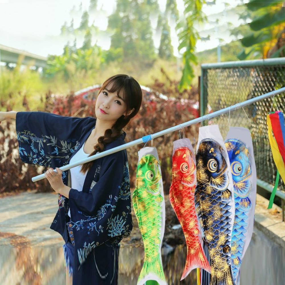 Colorful Carp Windsock Japanese Koinobori Marine Flag - Walmart.com