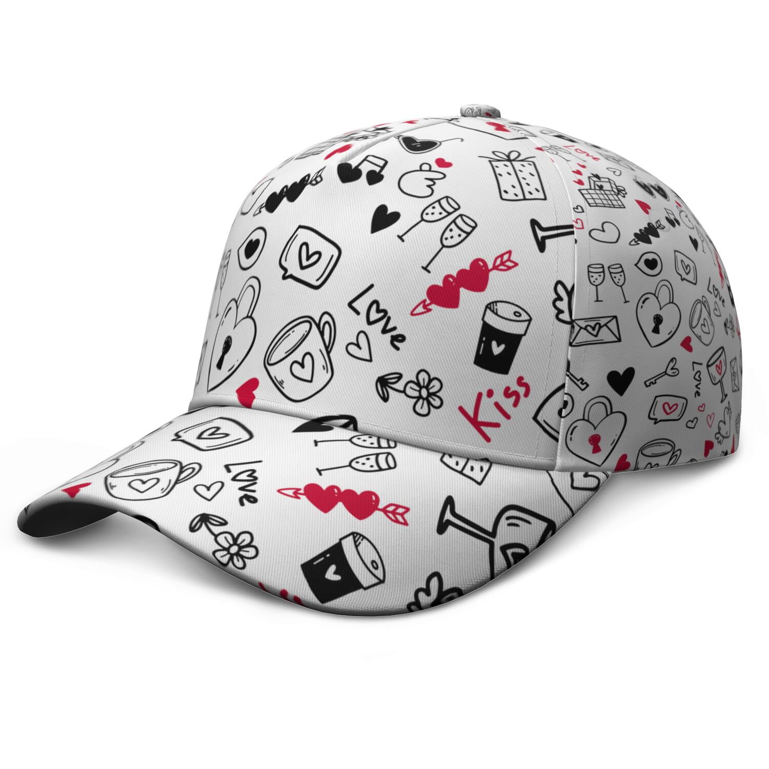 Colorful Cartoon Baseball Cap – Space Theme with Planets Astronaut and ...