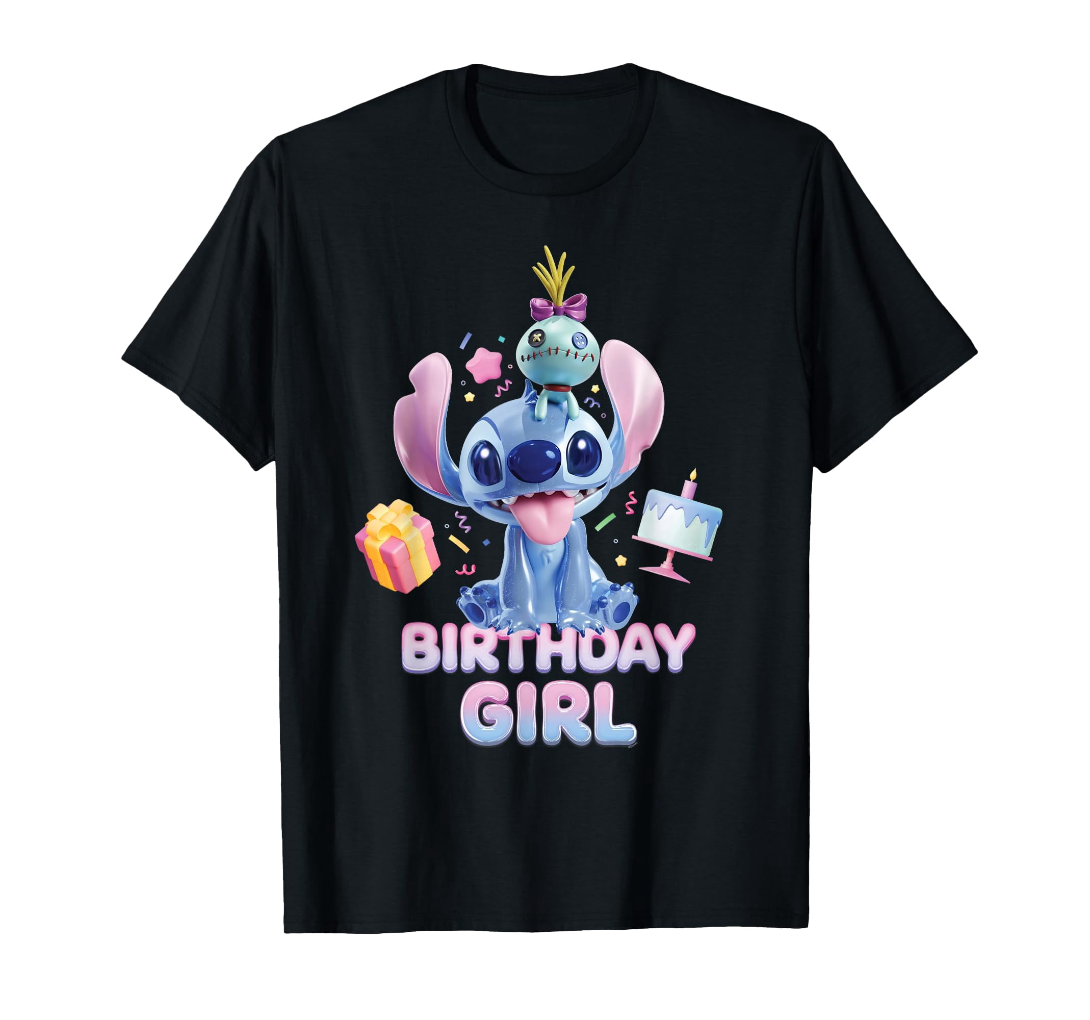 Colorful Cartoon Character Birthday Celebration T-Shirt for Fun Party ...