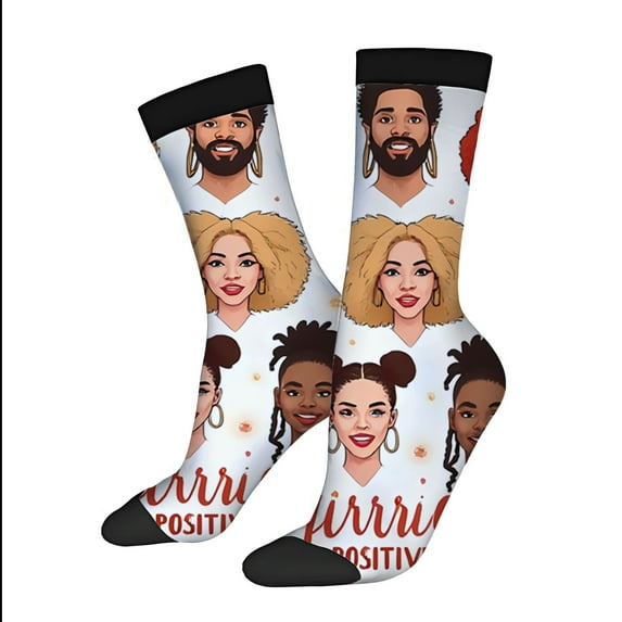 Colorful Cartoon Character Socks 2 Pairs of Unisex Trendy Socks with ...