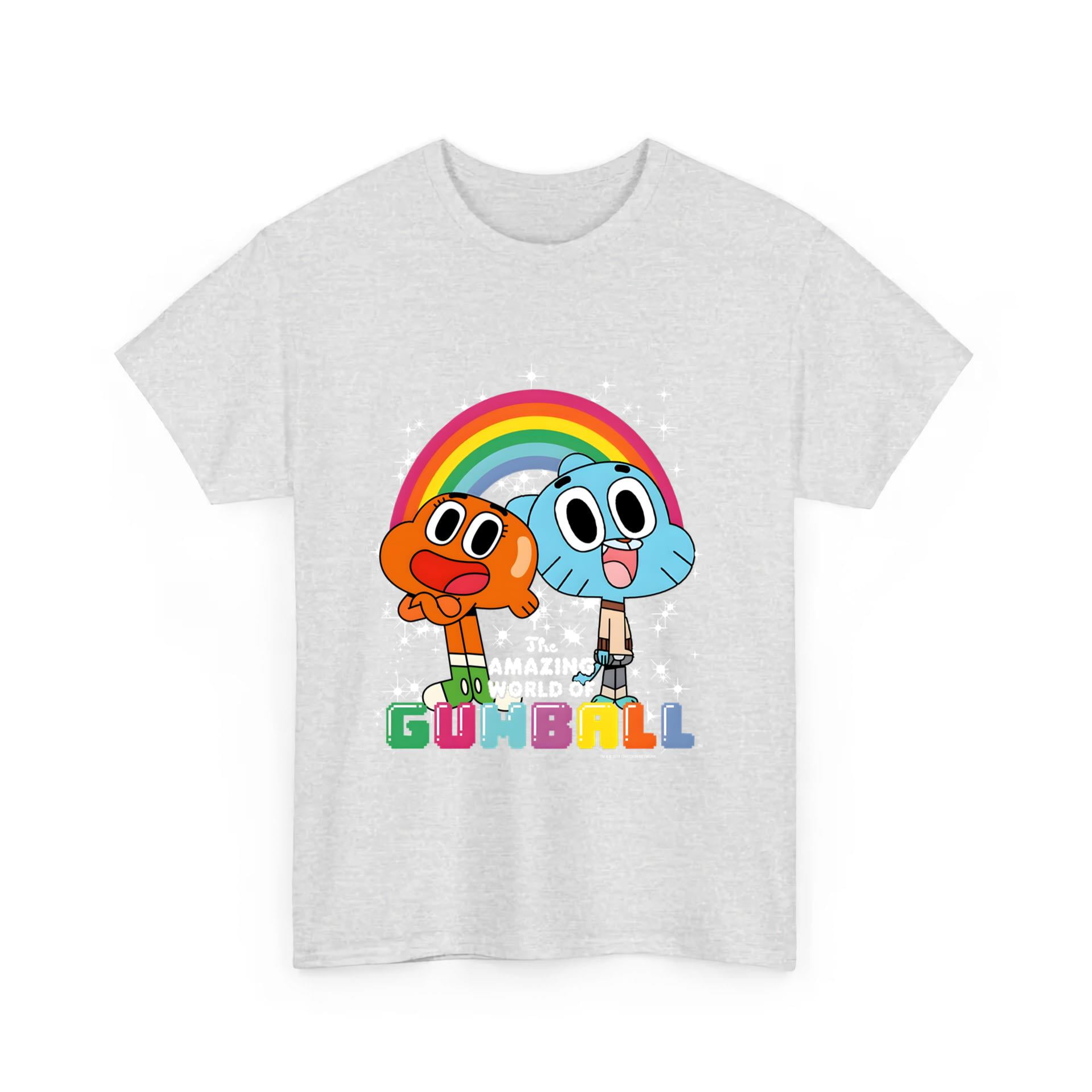 Colorful Cartoon Duo Portrait Shirt, Retro Animation Inspired Shirt ...
