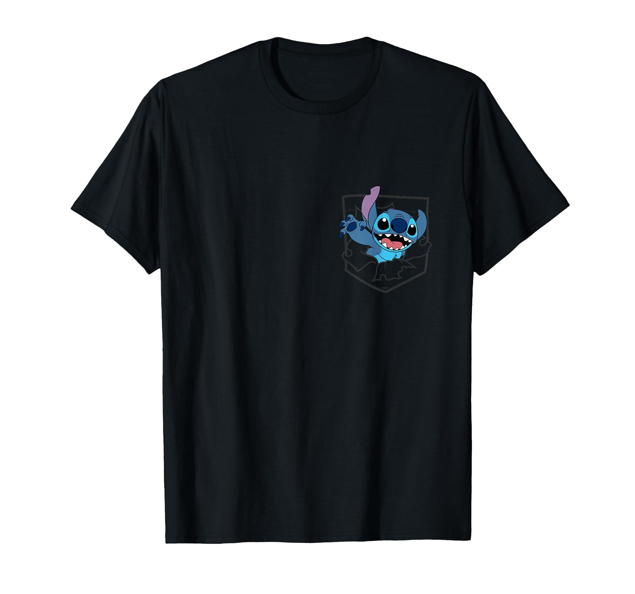 Colorful Cartoon Pocket Design T-Shirt for Fun and Casual Wear ...